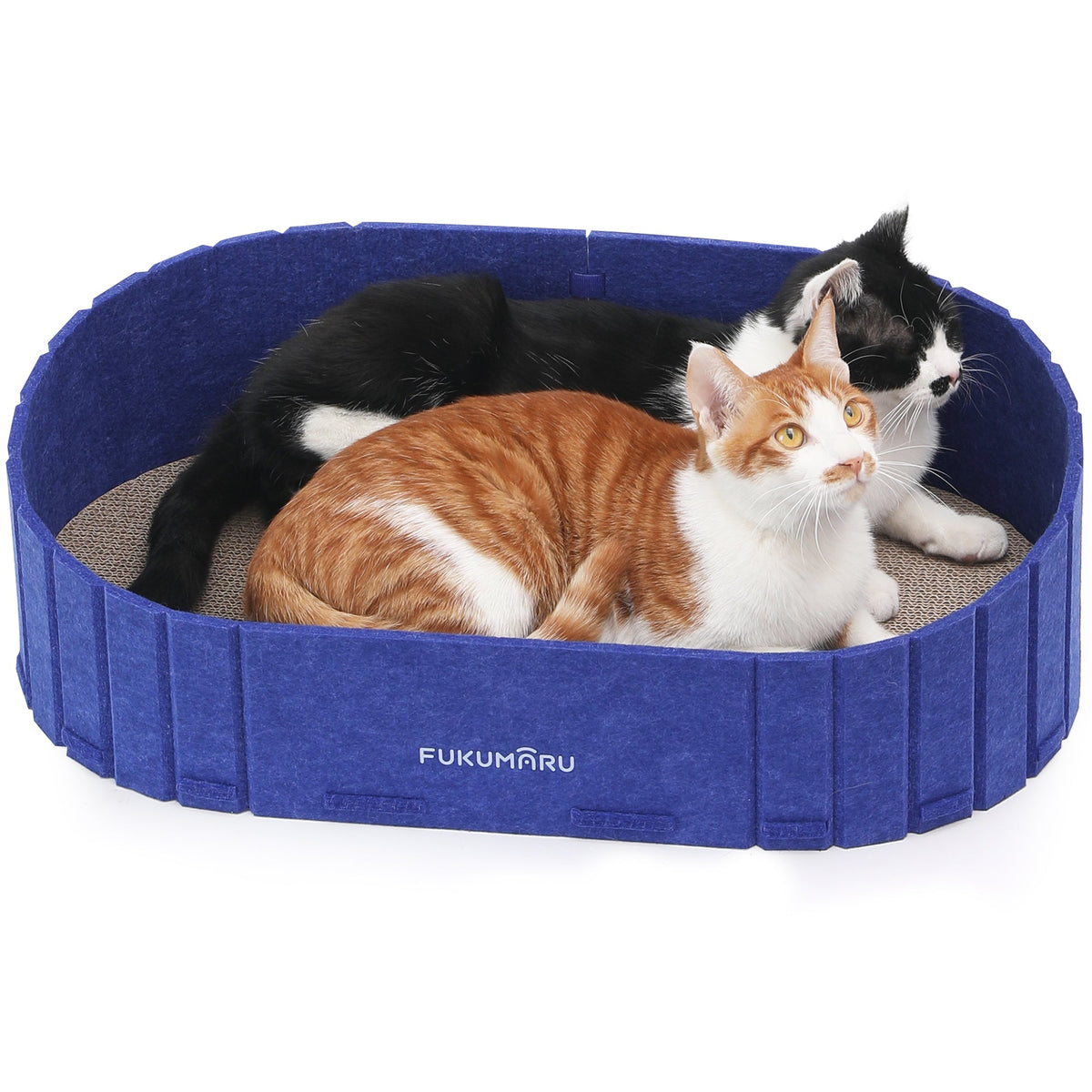 FUKUMARU Cat Scratcher, 24 Inch Sofa Shape Couch Bed